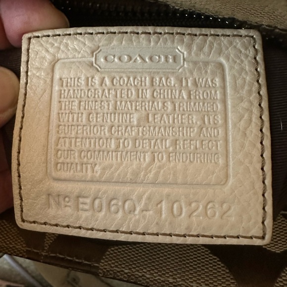 Coach | Bags | Y2k Coach 206 Hampton Almost Vintage Python Striped ...